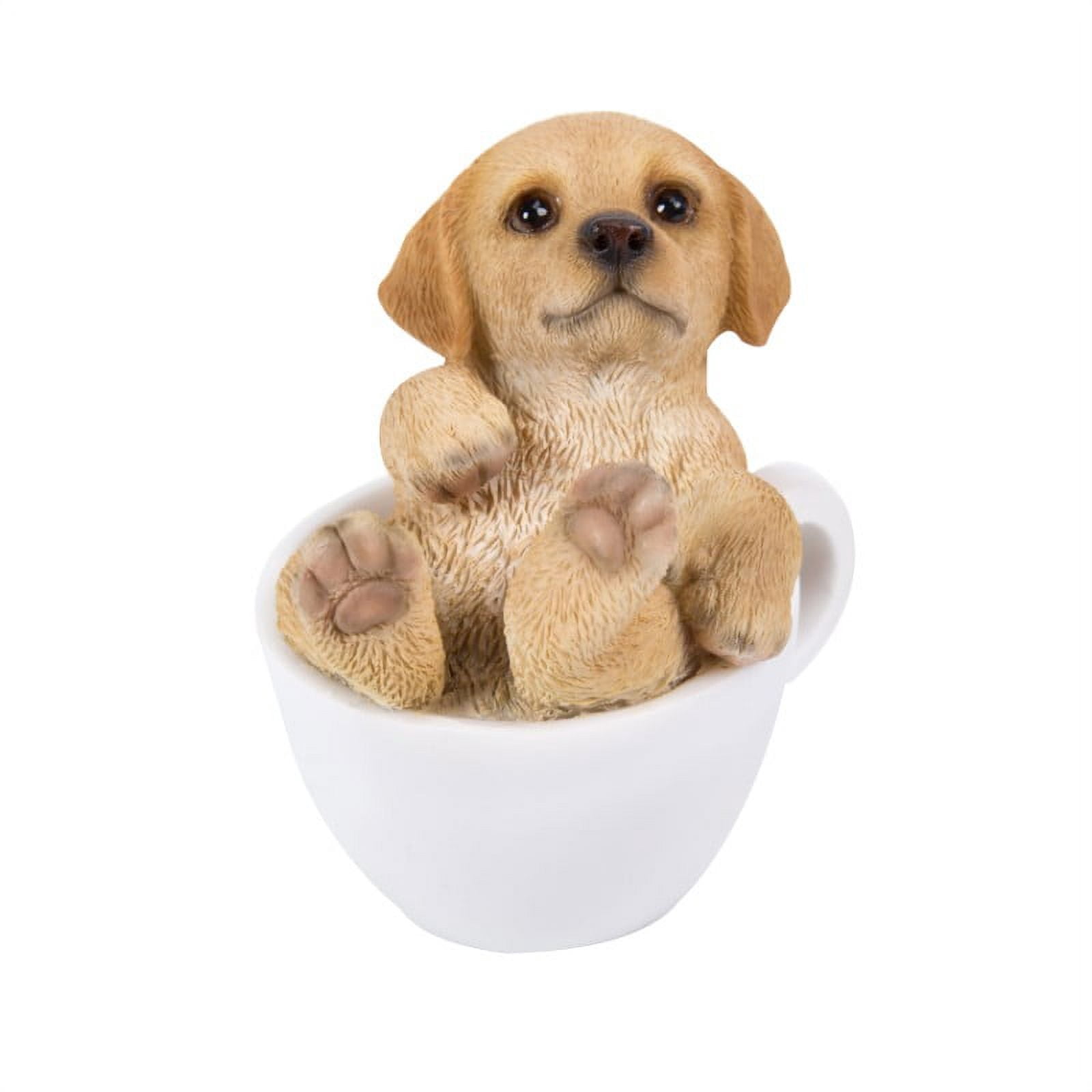 Pacific Giftware Golden Retriever Puppy Adorable Mini Teacup Pet Pals ...