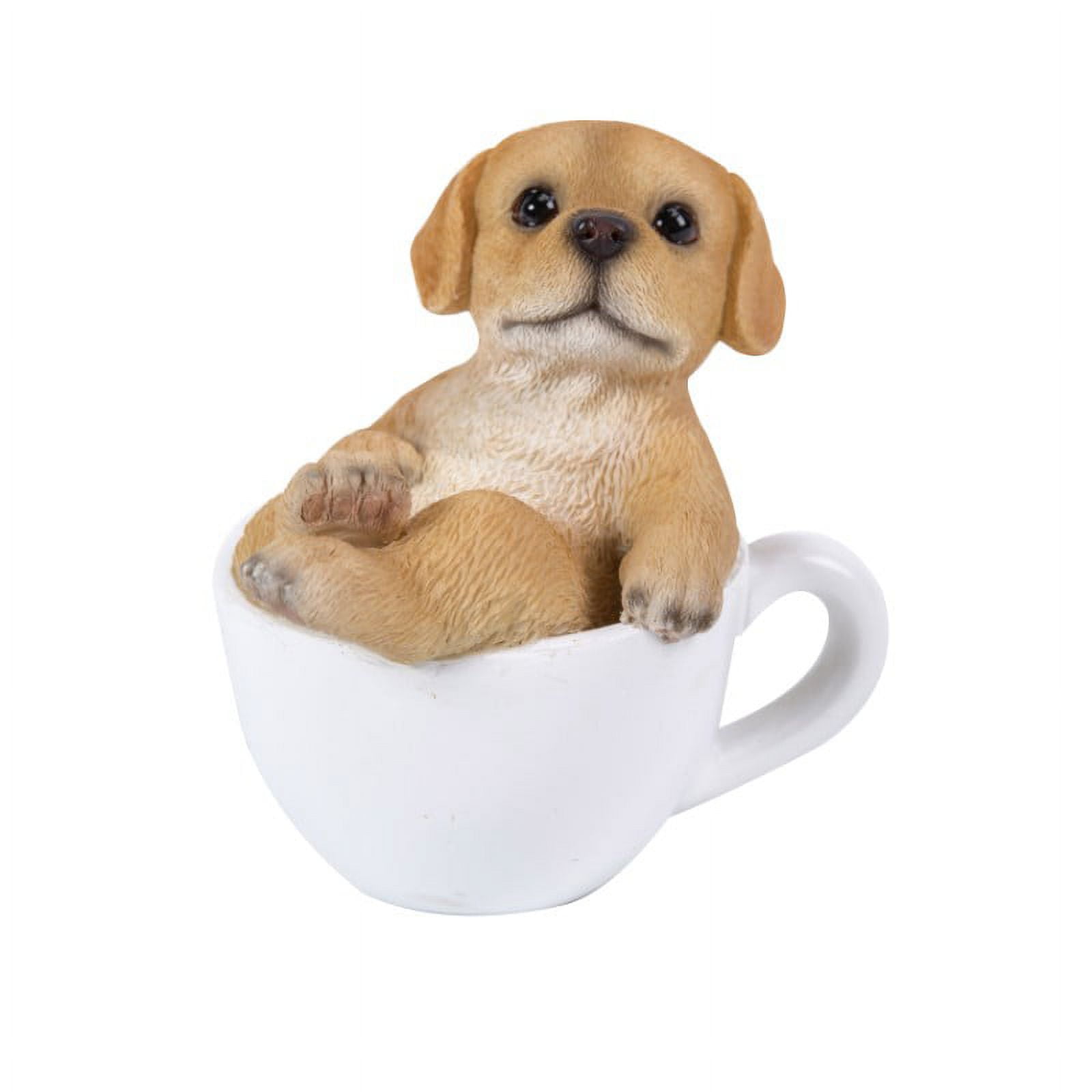 Pacific Giftware Labrador Puppy Adorable Mini Teacup Pet Pals Puppy ...