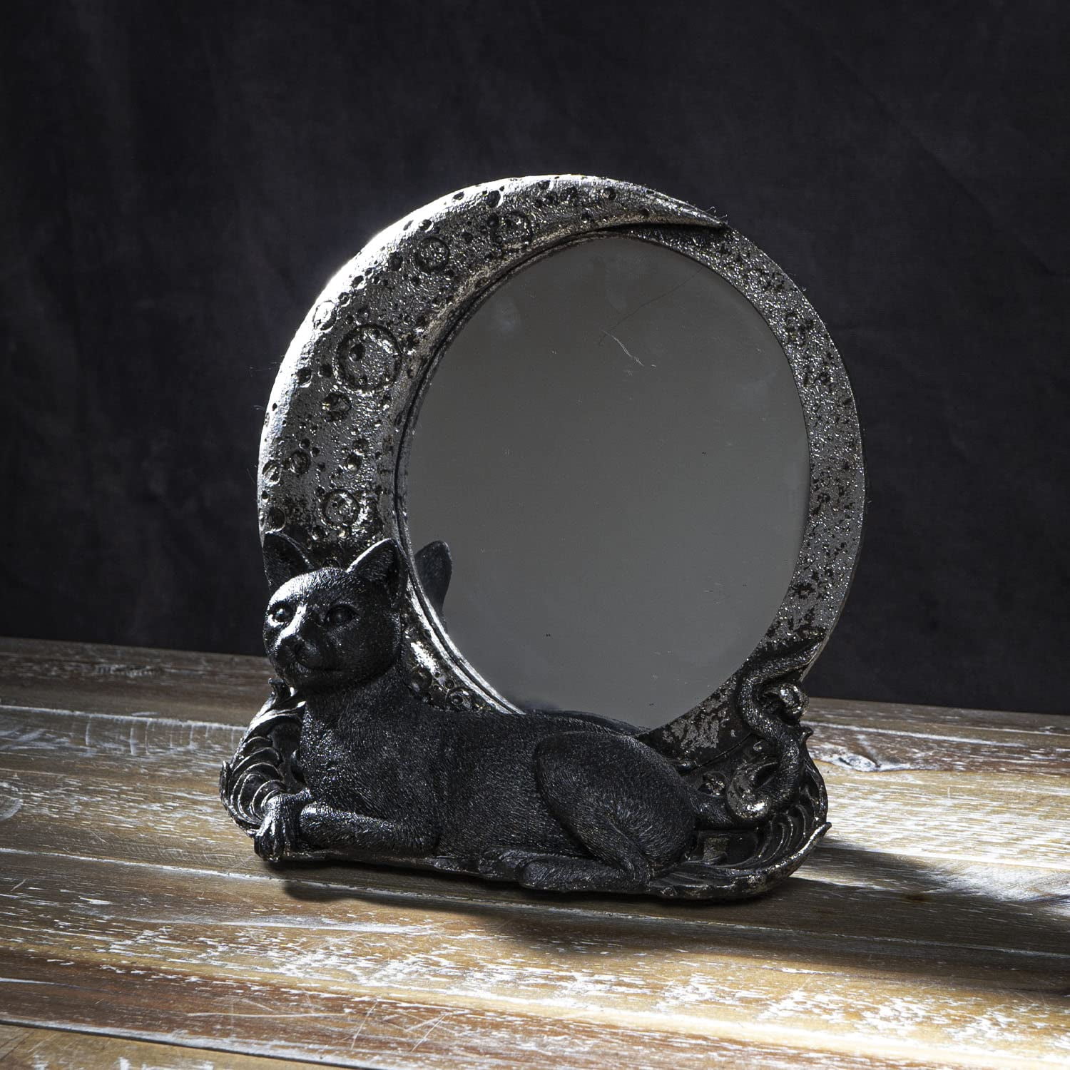Pacific Giftware Moon Mirror with Iniquitous Black Cat - Walmart.com