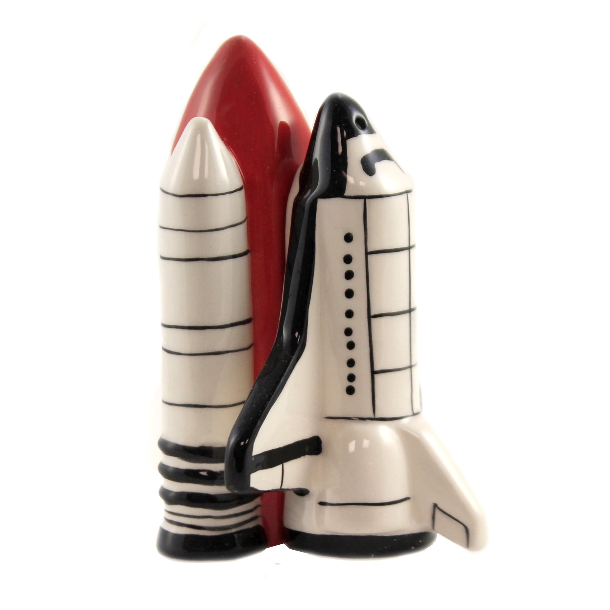 Attractives Space Shuttle Ceramic Salt & Pepper Shaker Set, Not Safe ...