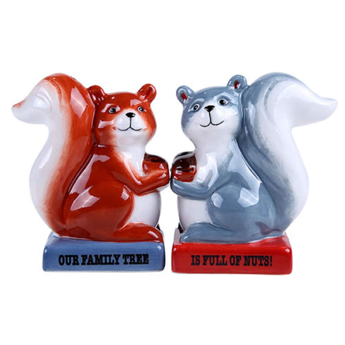Pacific Giftware Squirrel Family Tree Full of Nuts Ceramic Magnetic ...