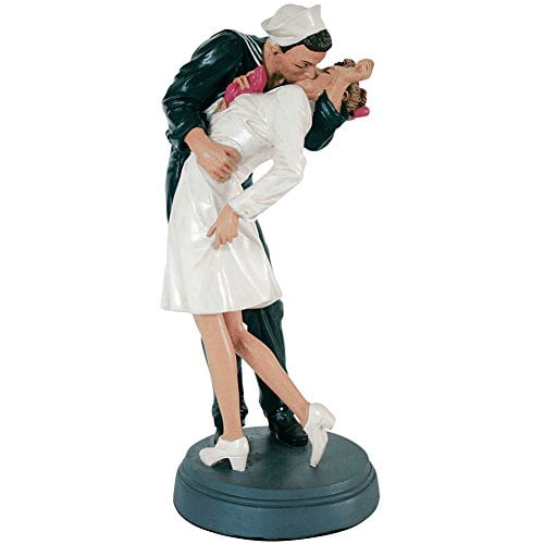 Pacific Giftware Unconditional Surrender WW2 Navy Sailor and Nurse ...
