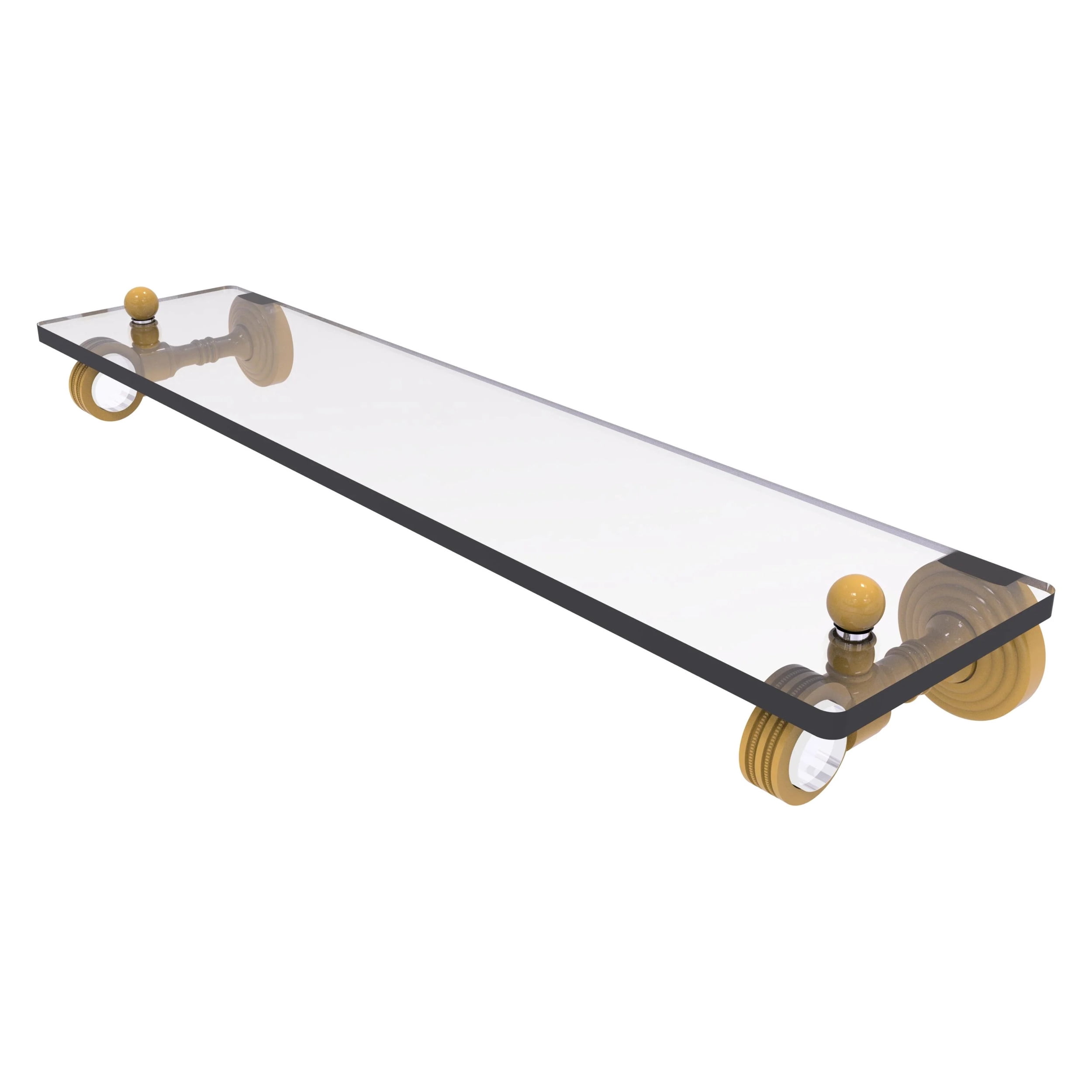 Pacific Grove Collection Glass Shelf with Dotted Accents - Walmart.com