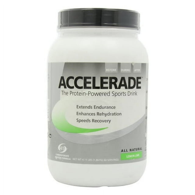 Pacific Health Accelerade Protein-Powered Sports Drink Mix Lemon Lime ...