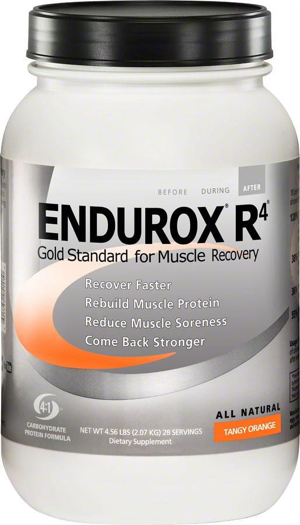 Pacific Health Endurox R Muscle Recovery Drink R4 Tangy Orange Jar 28 ...