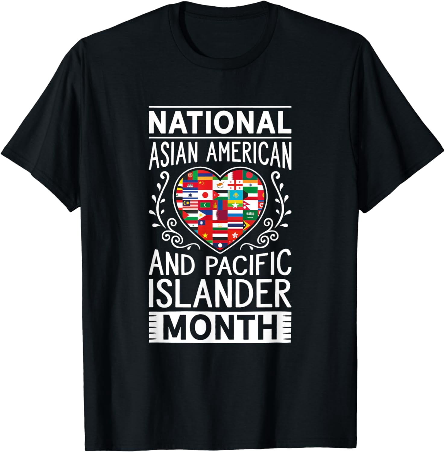 Pacific Islander Heritage Asian Flag National Asian American T-Shirt ...