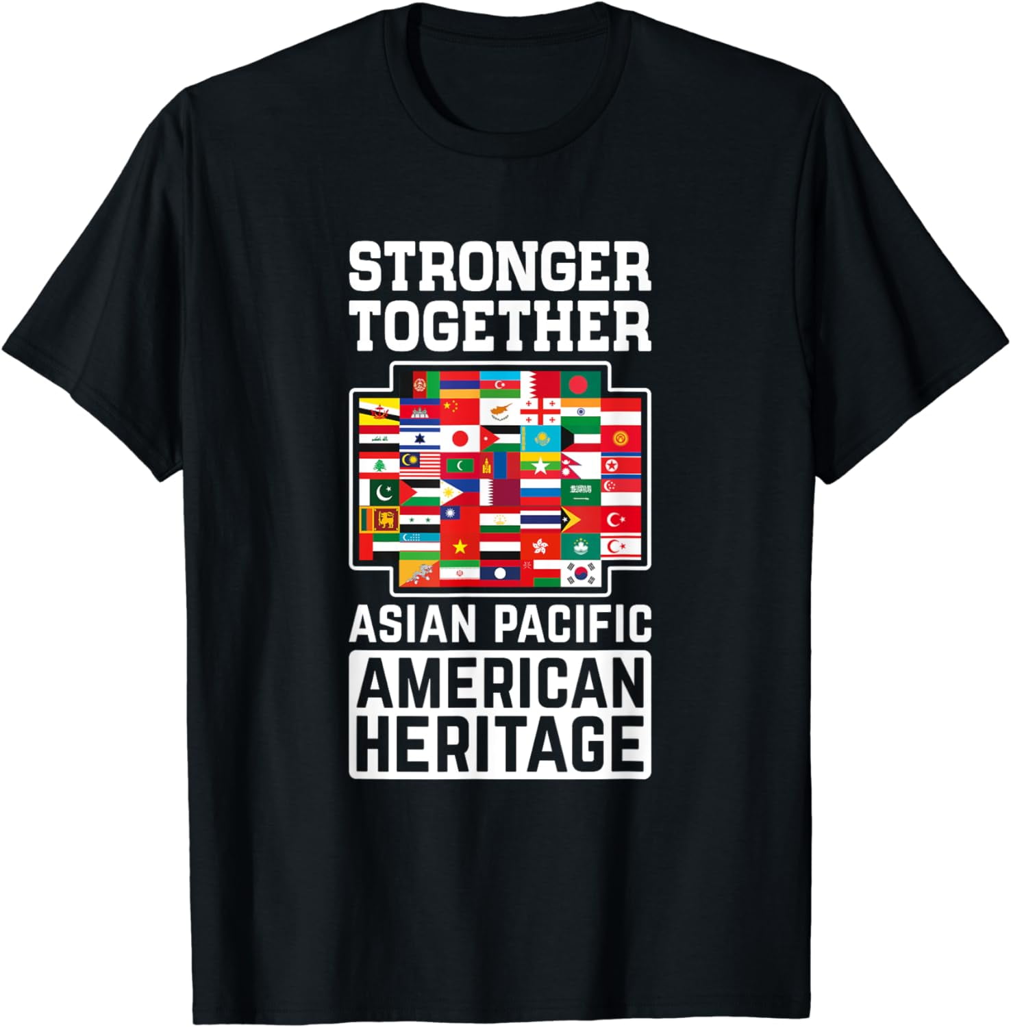 Pacific Islander Heritage Month Stronger Asian American T-Shirt ...