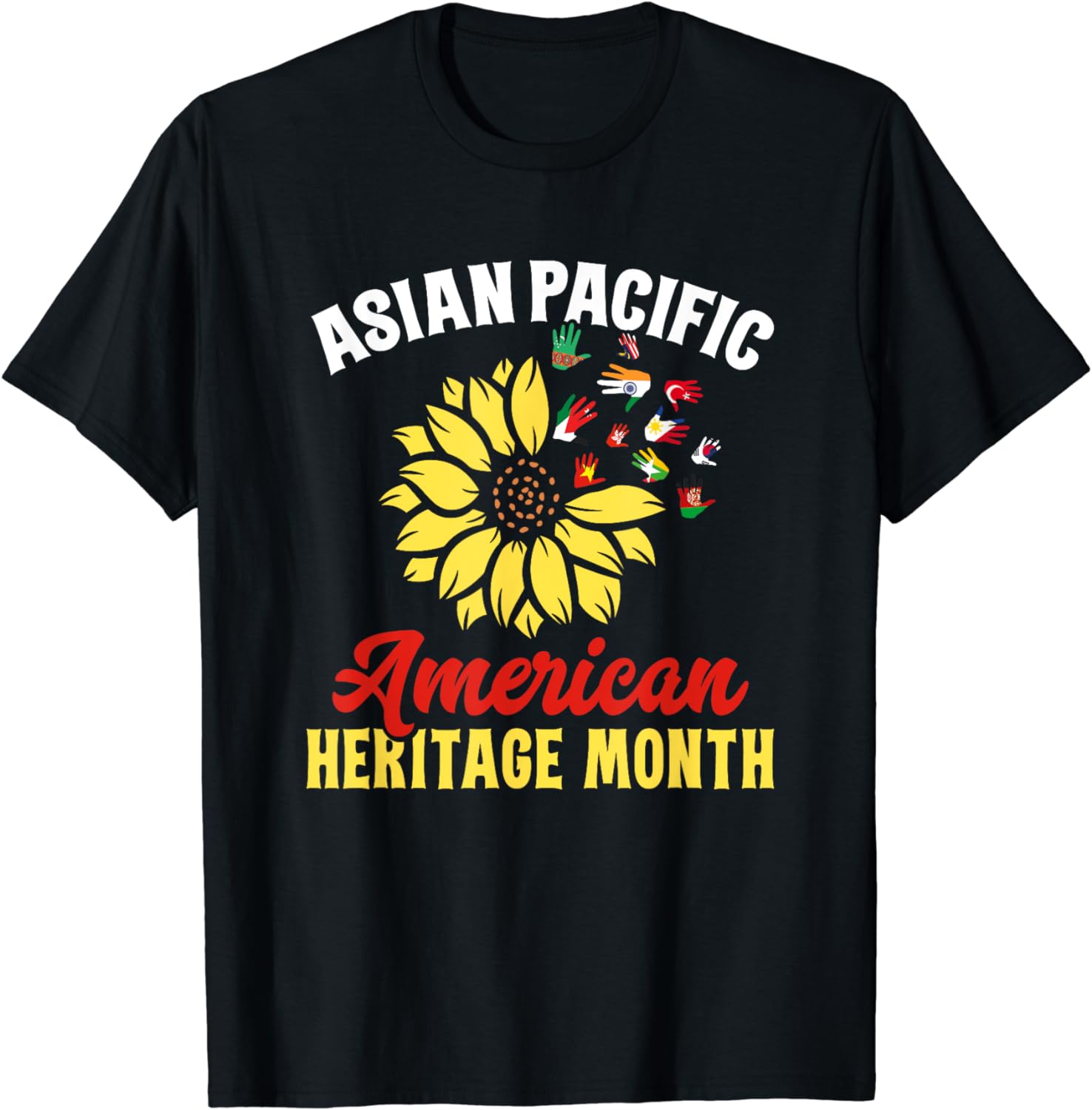 Pacific Islander Heritage Month Sunflower Asian American Summer Casual ...