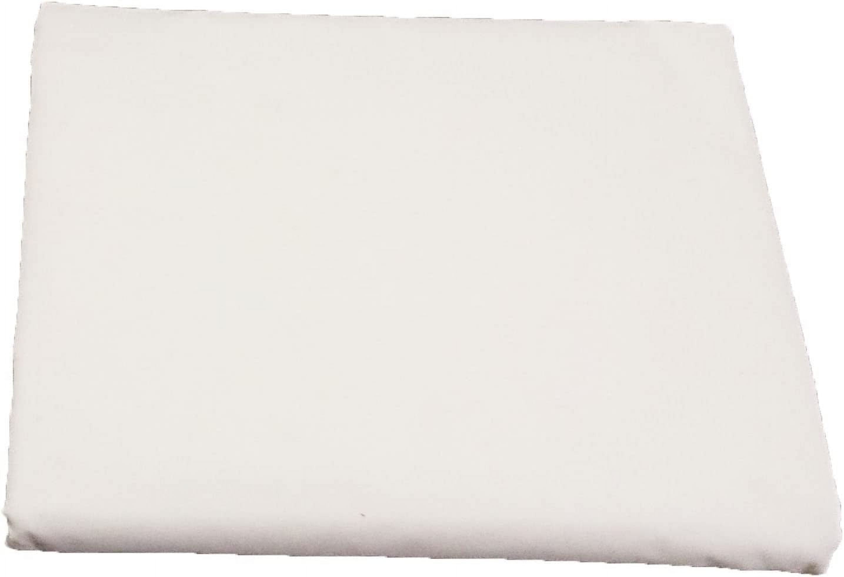 Pacific Linens 12 Pack Twin XL Size 200 TC White Poly-Cotton Flat Bed ...
