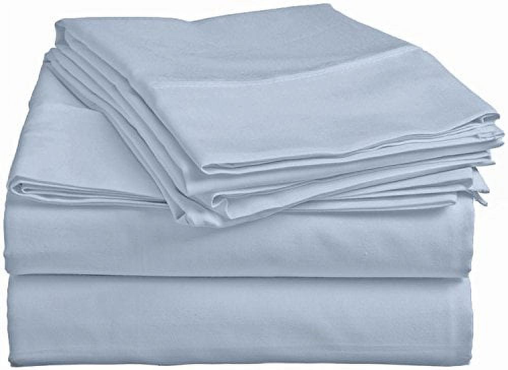 Pacific Linens Bed Sheet Set Deep Pocket Comfort | Poly Cotton Blend ...