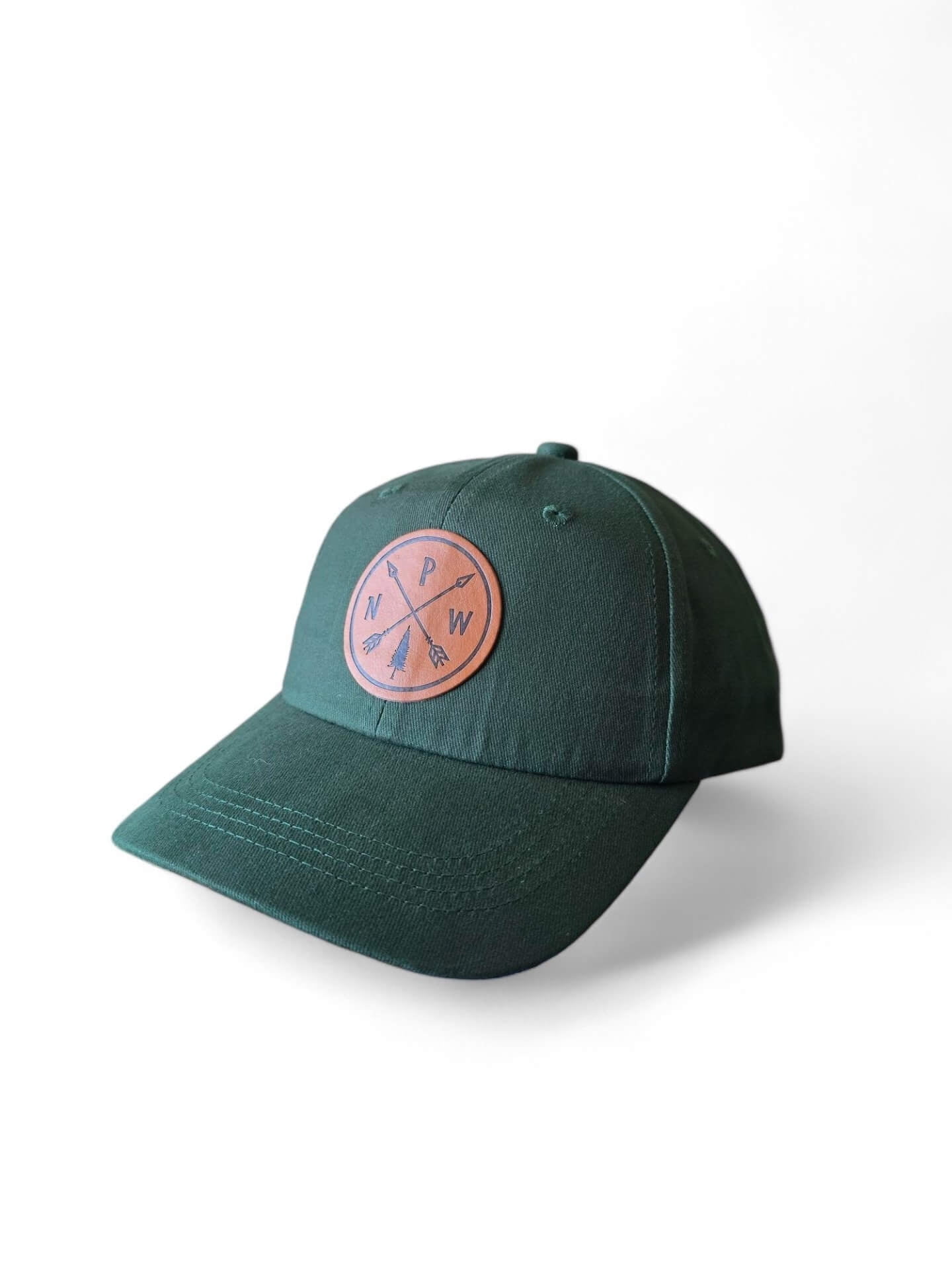 Pacific Northwest Arrows Low Profile Dad Cap with Embroidered Leather ...