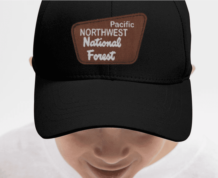 Pacific Northwest PNW Kids Hat - Black - Walmart.com