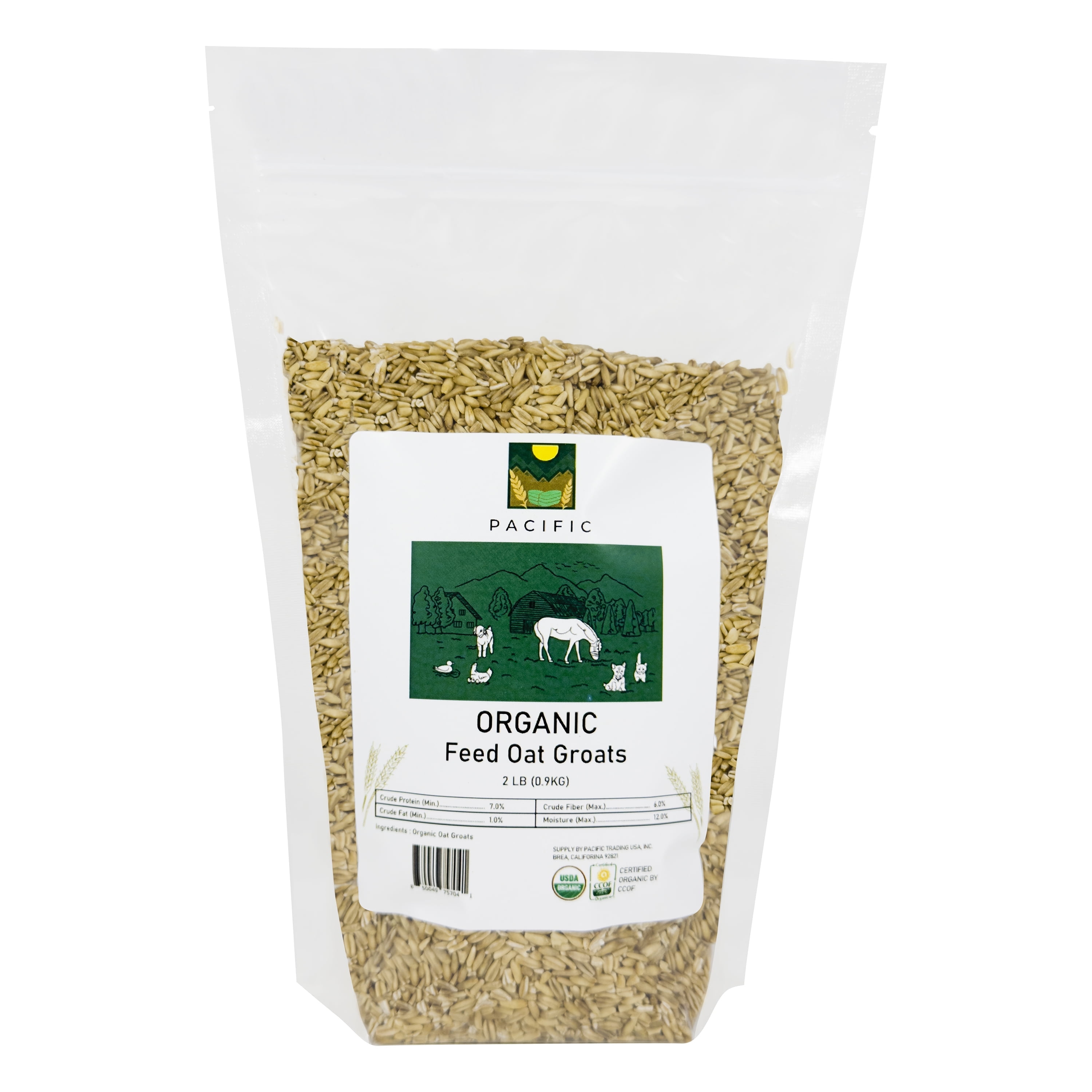 PACIFIC Pet Food, Organic Oat Groats Bird Feed, Rich with Fiber ...