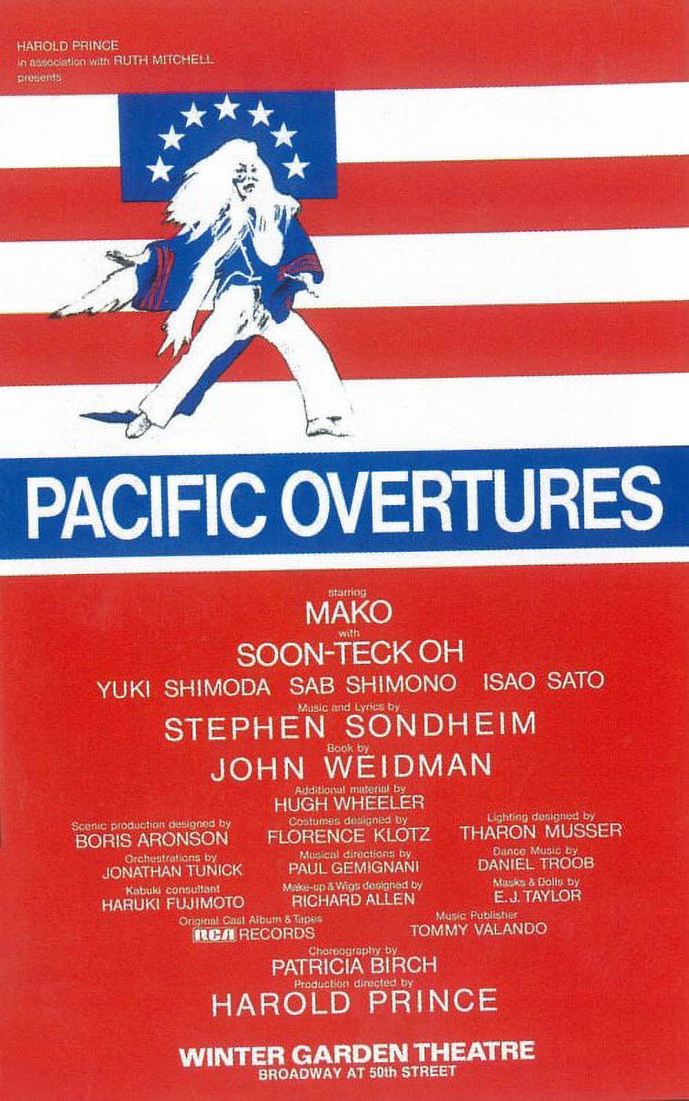 Pacific Overtures (1976) 11x17 Broadway Poster - Walmart.com