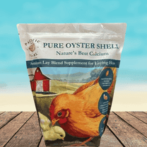 1/2 Pound CZ Grain Calcium and Crushed Oyster Shells Grit for Chickens ...