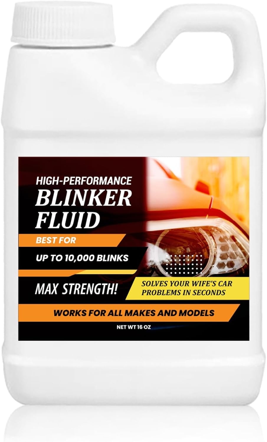 Pacific Pelican High Performance Blinker Fluid - Humorous Gag Gift ...
