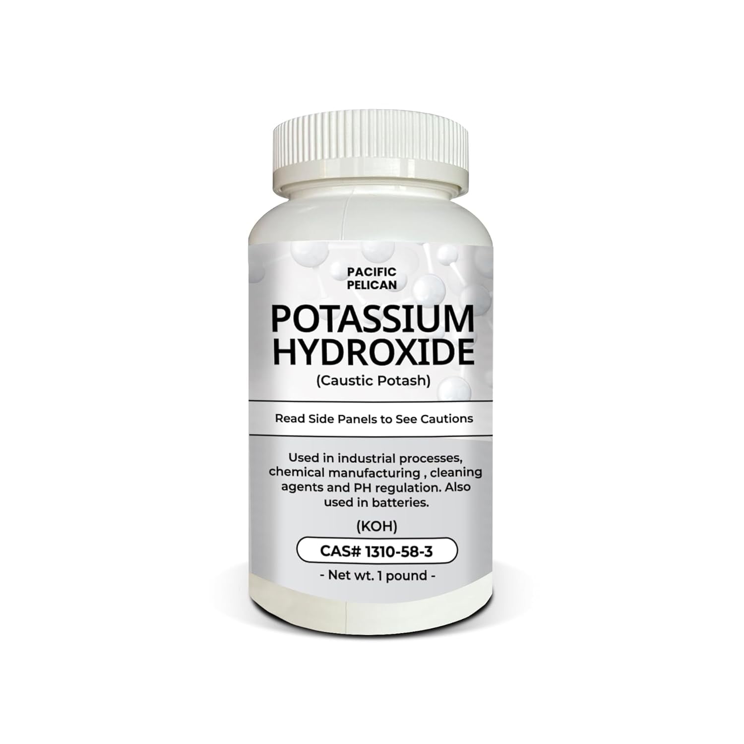 Pacific Pelican Potassium Hydroxide (KOH) - Multi-Use: Drain Cleaning ...
