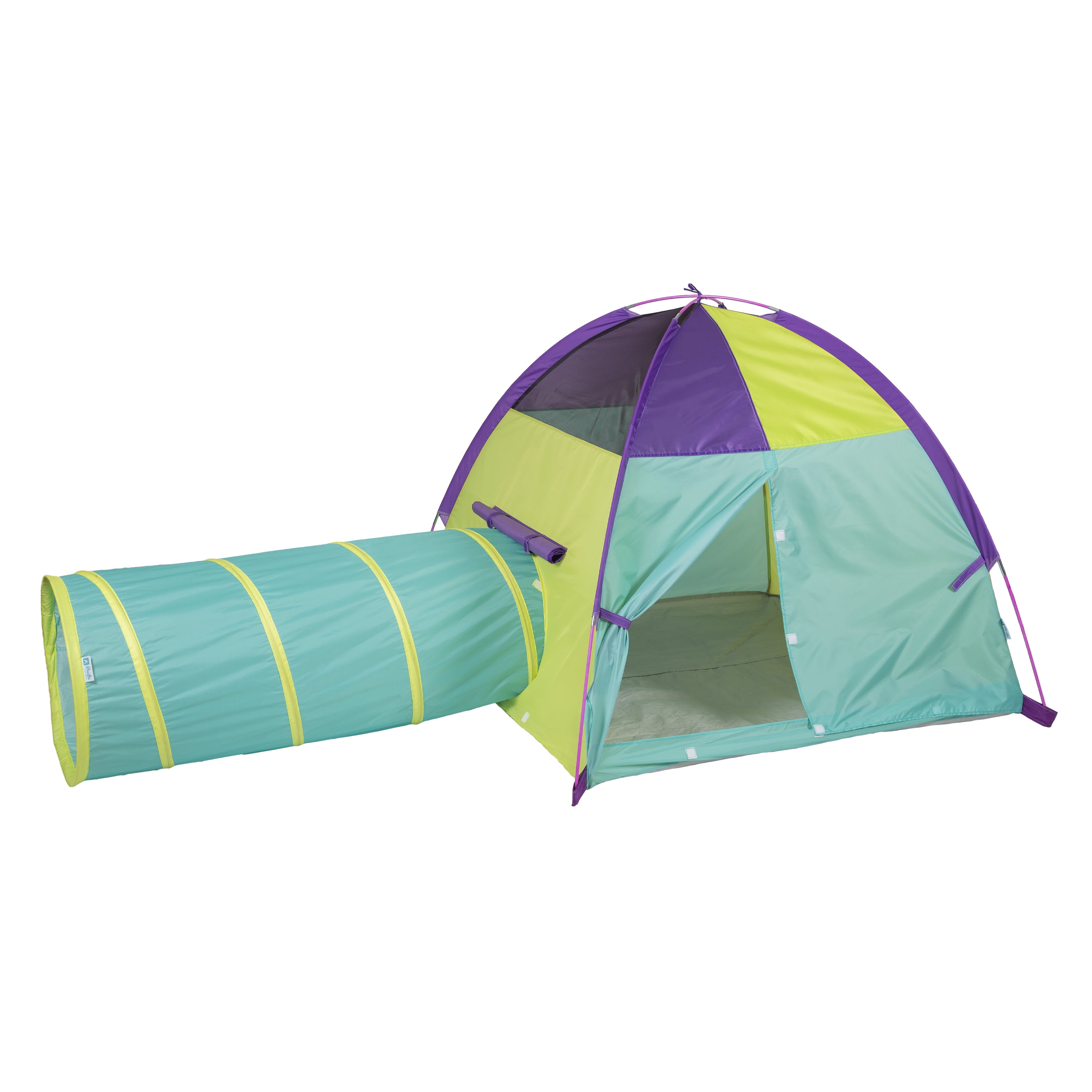 Pacific Play Tents Neon Hide Me Tent and Tunnel Combo Polyester, Child ...