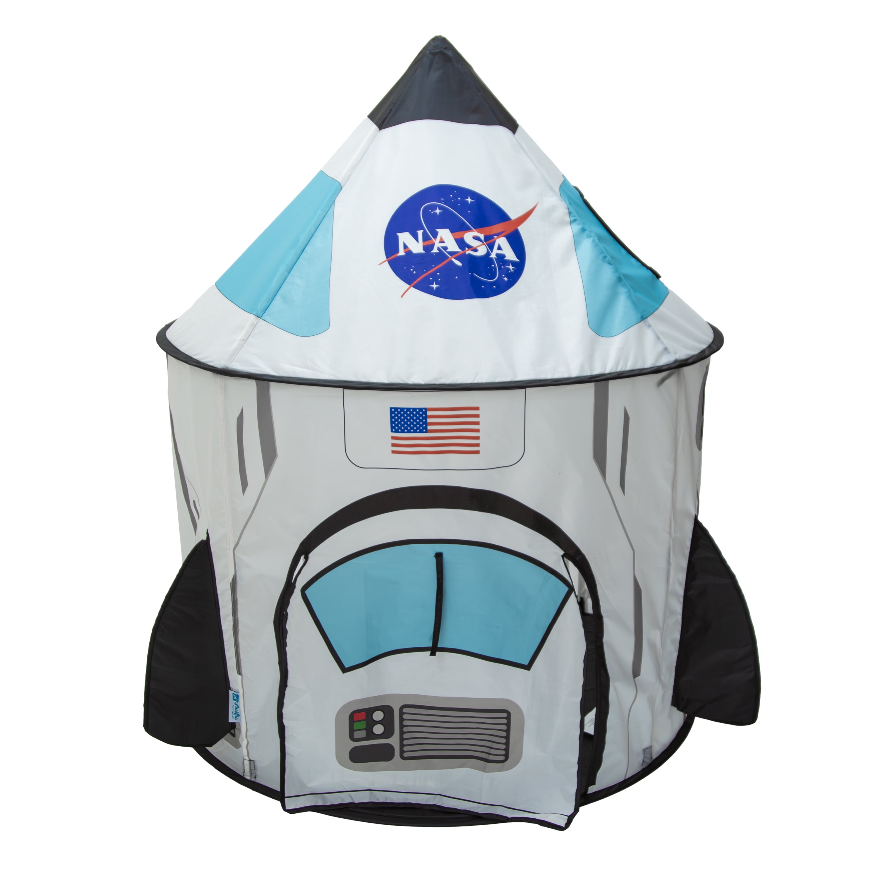 Pacific Play Tents Rocketship Pavilion Child Space Exploration Indoor ...
