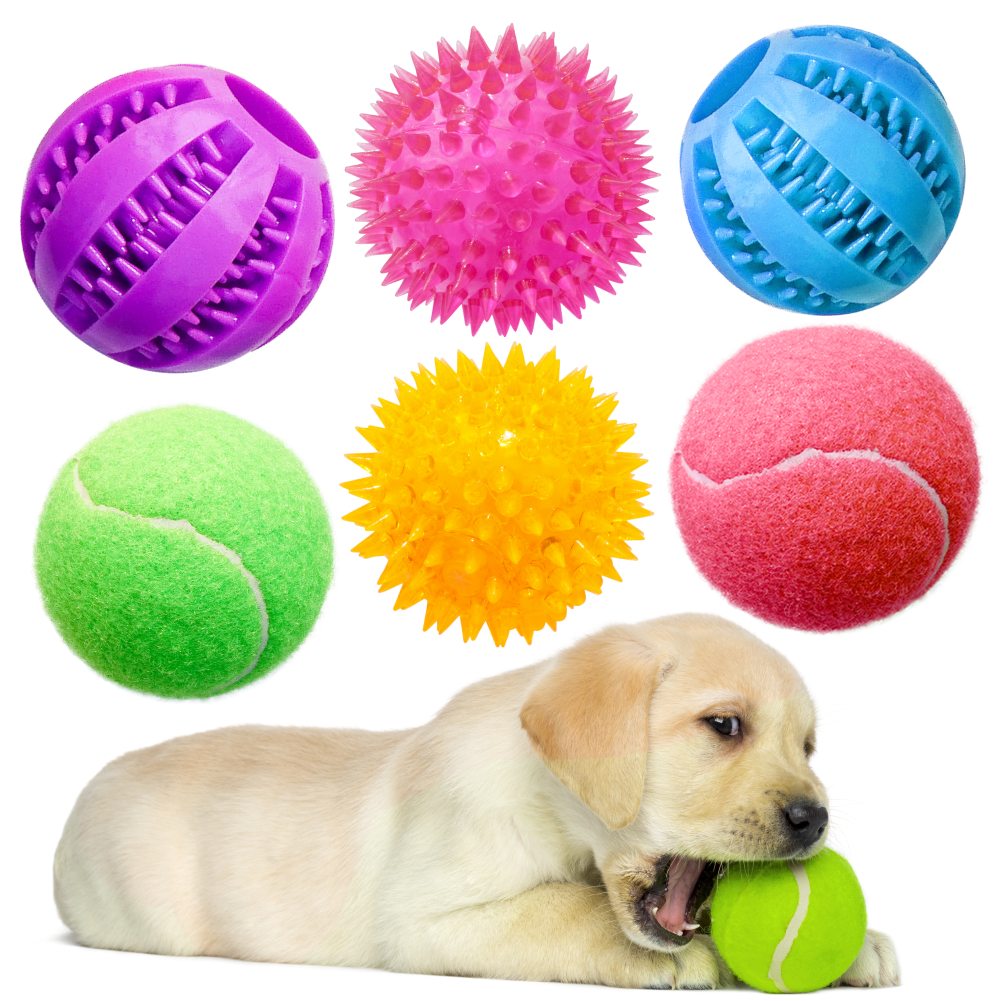 Breathe Right Dog Fetch Ball Treat Dispensing Hollow Orange Rubber ...