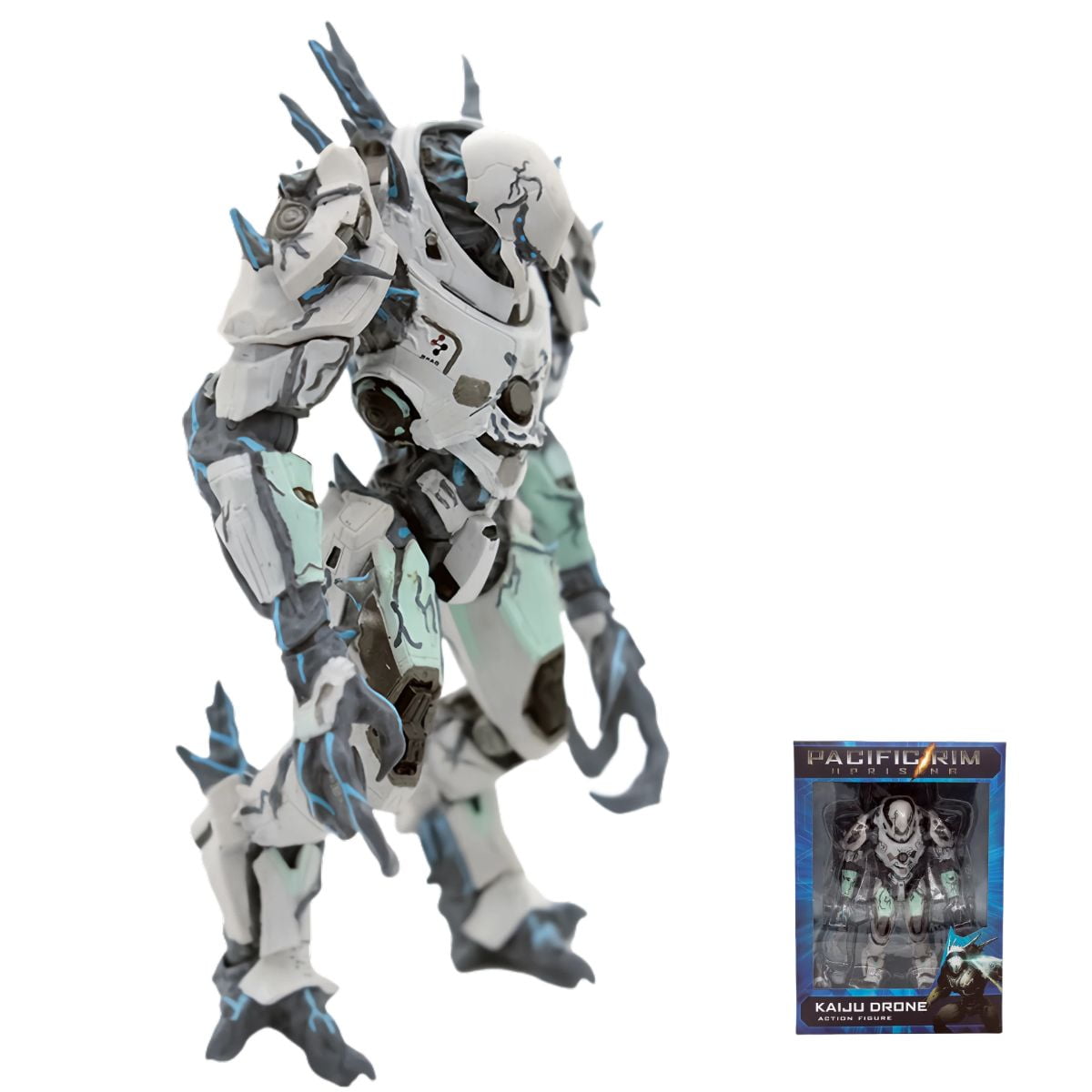 Pacific Rim Drone Jaeger 7.9-Inch Articulated Action Figure – Battle ...