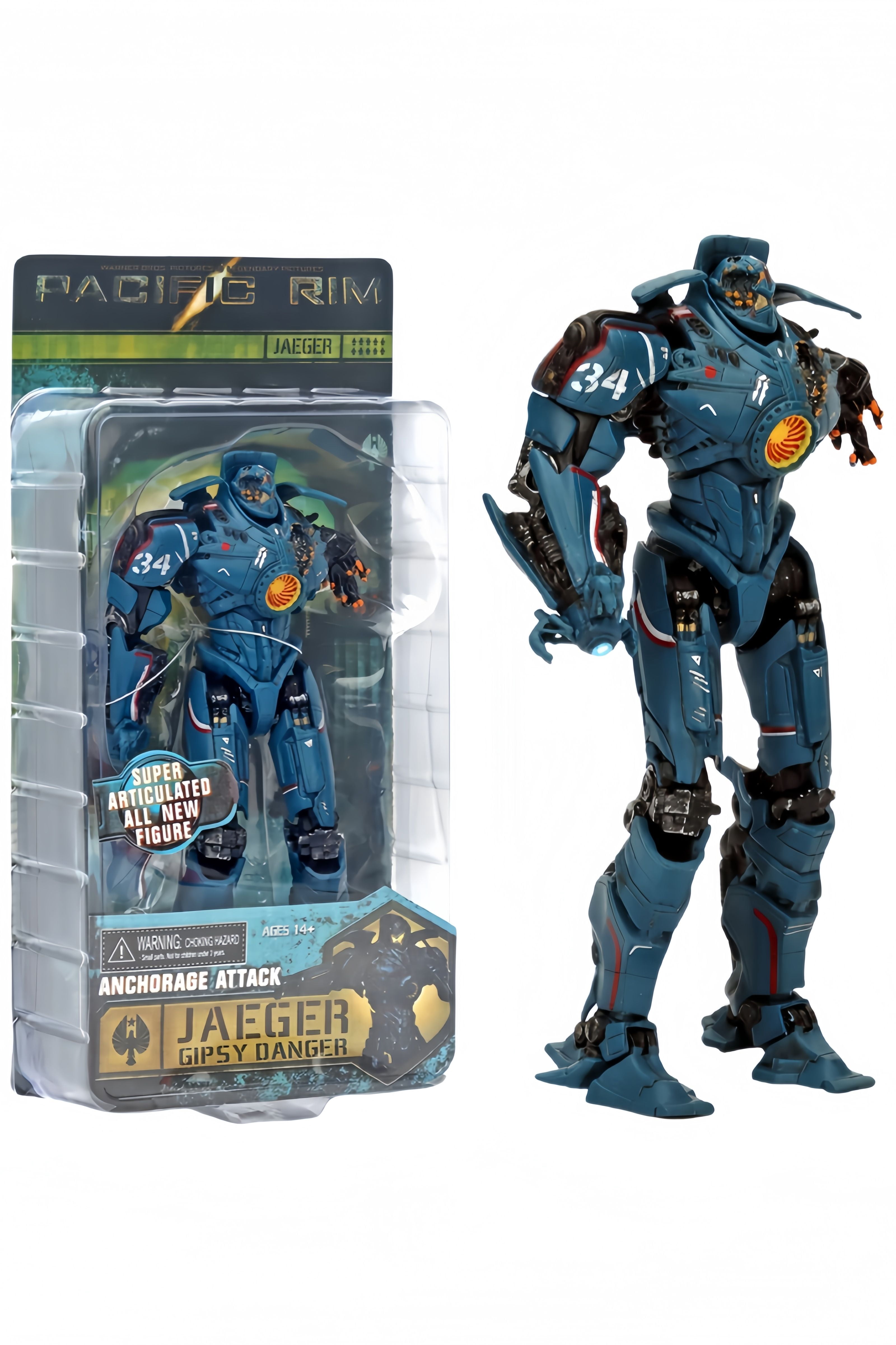 Pacific Rim Gipsy Avenger 7-Inch Articulated Action Figure - Battle ...