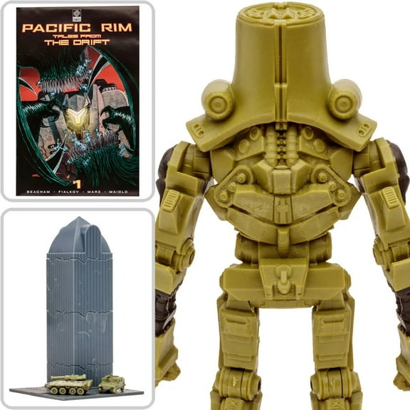 Pacific Rim: Russian Chernobyl Alpha 7-inch Light-Up Articulated Mecha ...