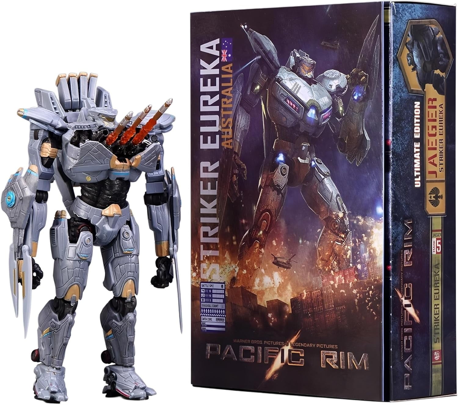 Pacific Rim Mech Action Figure Kits, Boxed Unique Figure Idea, 7.08 in ...