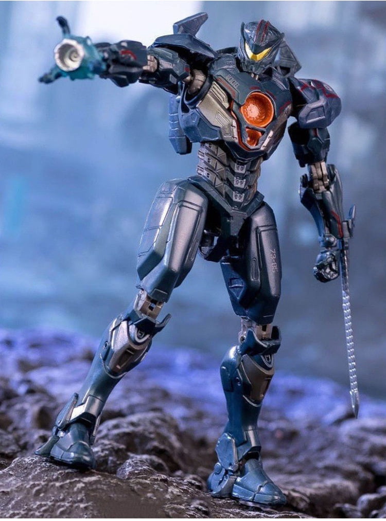 Pacific Rim Mecha Hand Figure Revenge Wanderer Armor Toy Model Obsidian ...