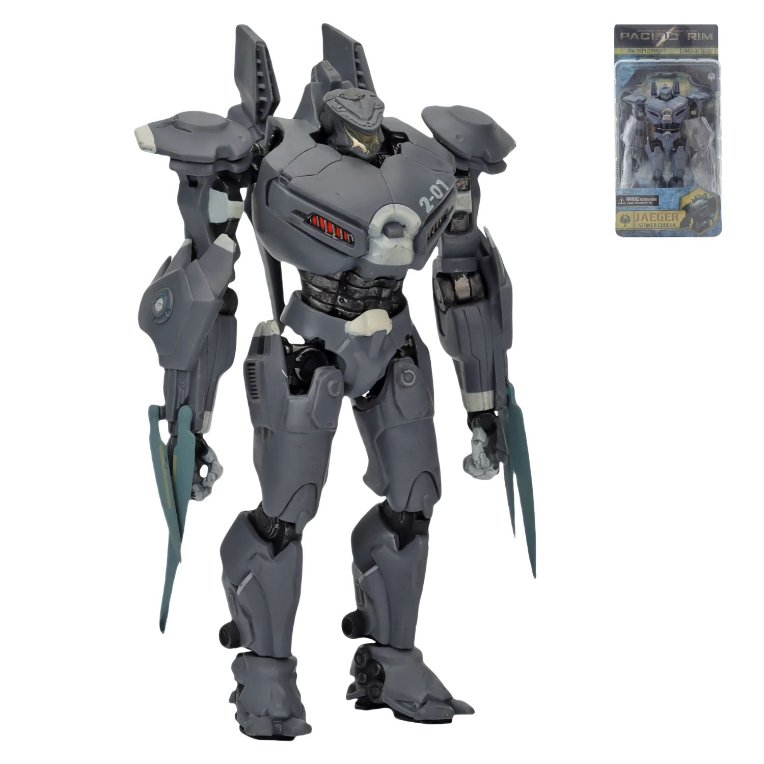 Pacific Rim Striker Eureka 7-Inch Articulated Action Figure – Battle ...