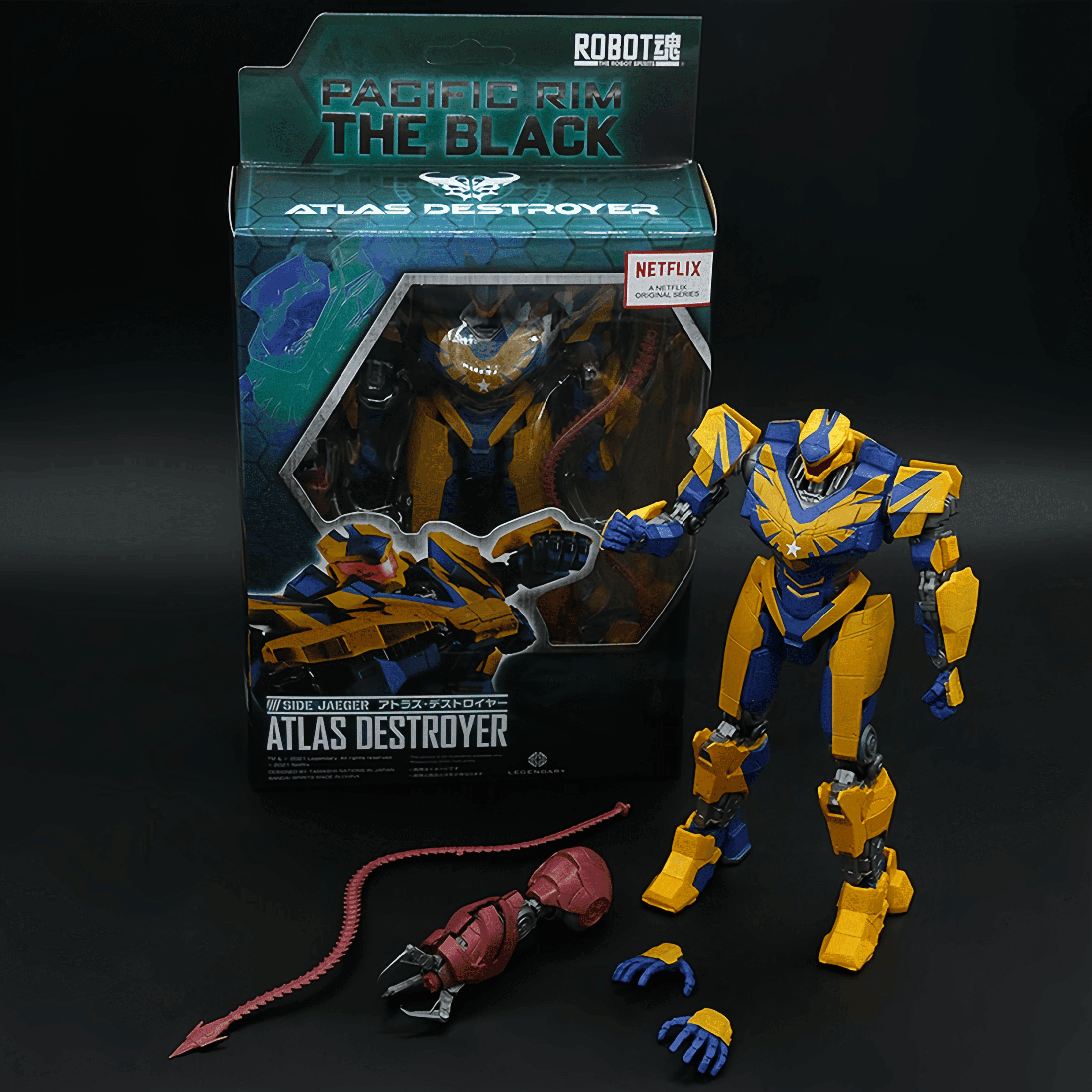 Pacific Rim The Black Atlas Destroyer Action Figure 1PC - Walmart.com