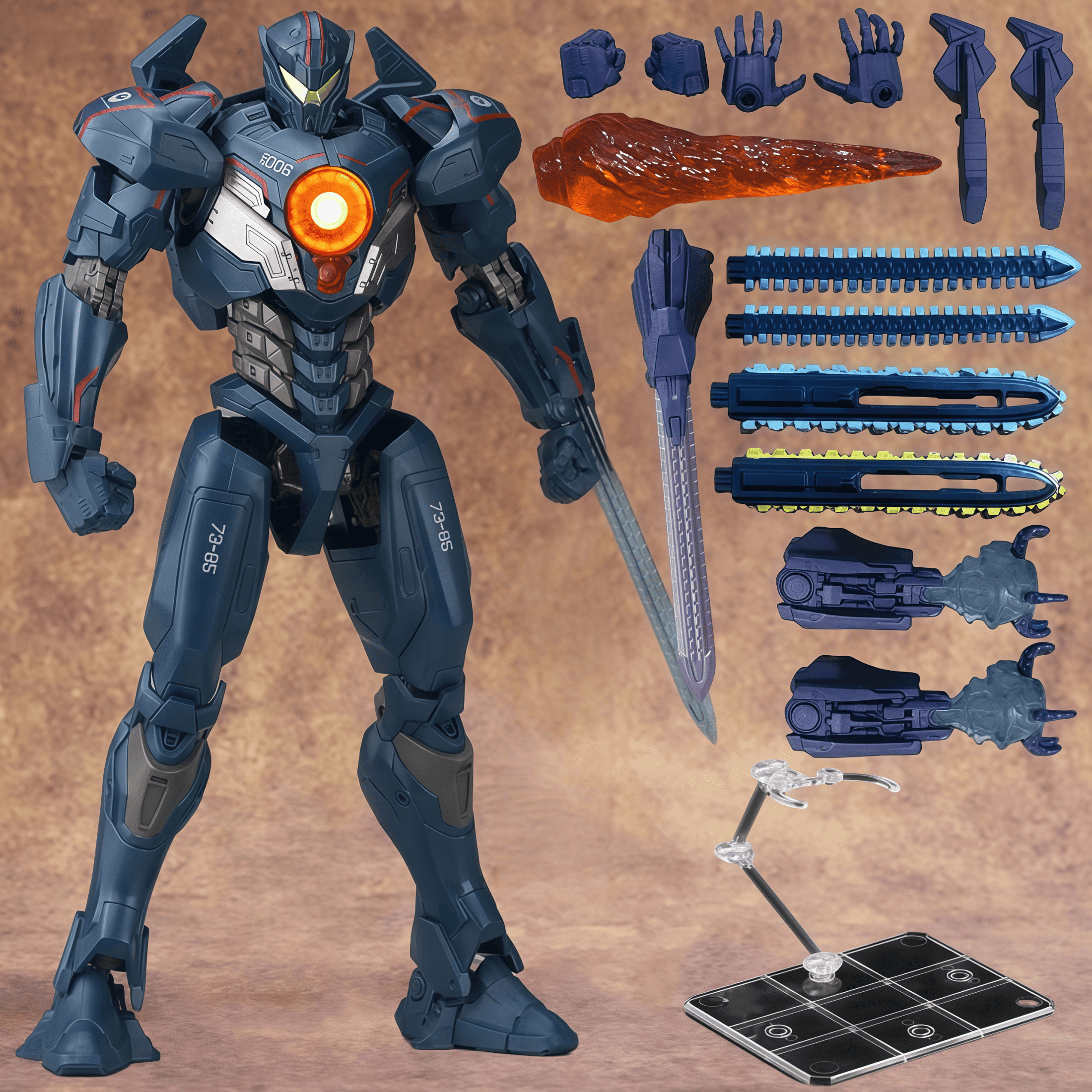 Pacific Rim-inspired Gipsy Avenger & Danger Ranger Mecha Figure, Hyper ...