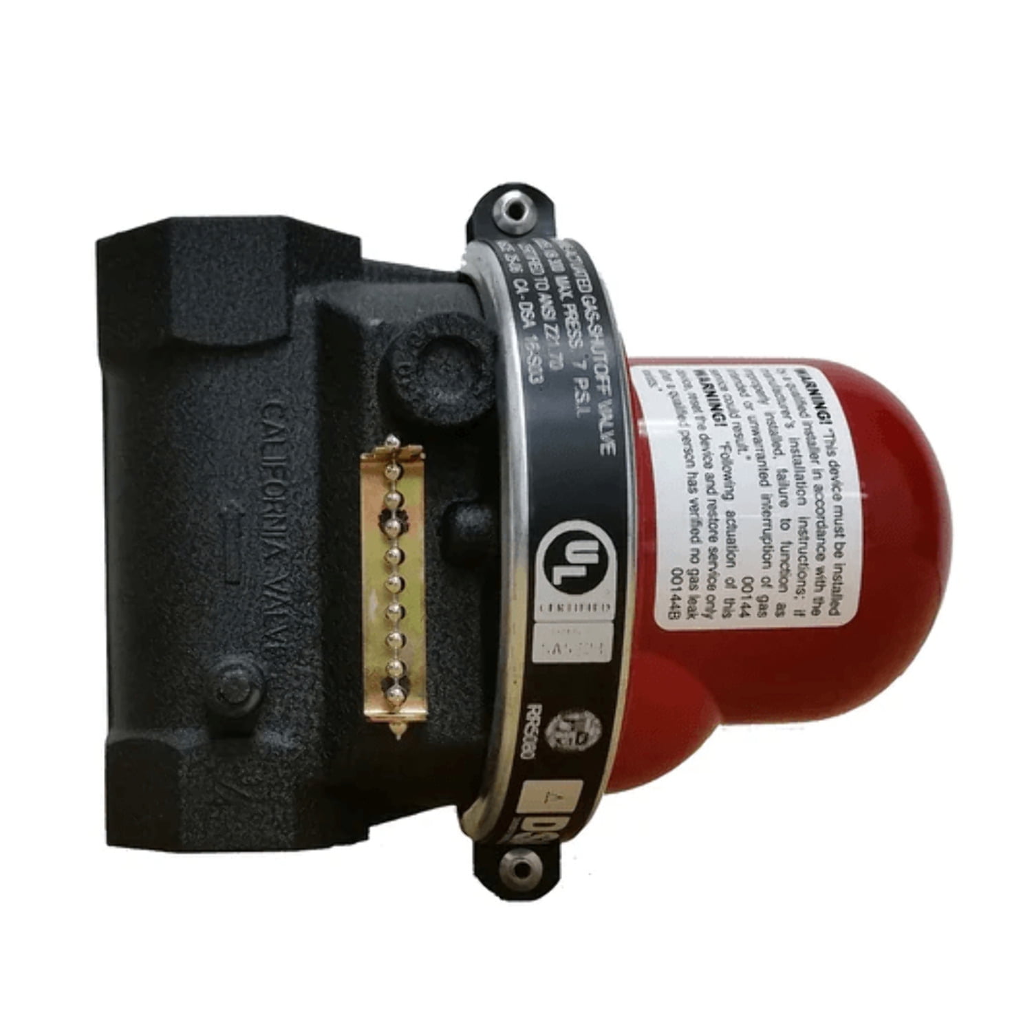 Pacific Seismic Products VB-301 Series 1" 7PSI Vertical Bottom Inlet ...