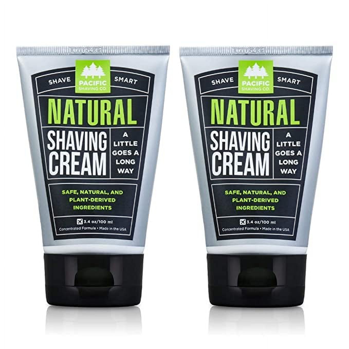 Pacific Shaving Company Natural Shaving Cream with Shea Butter for Men ...