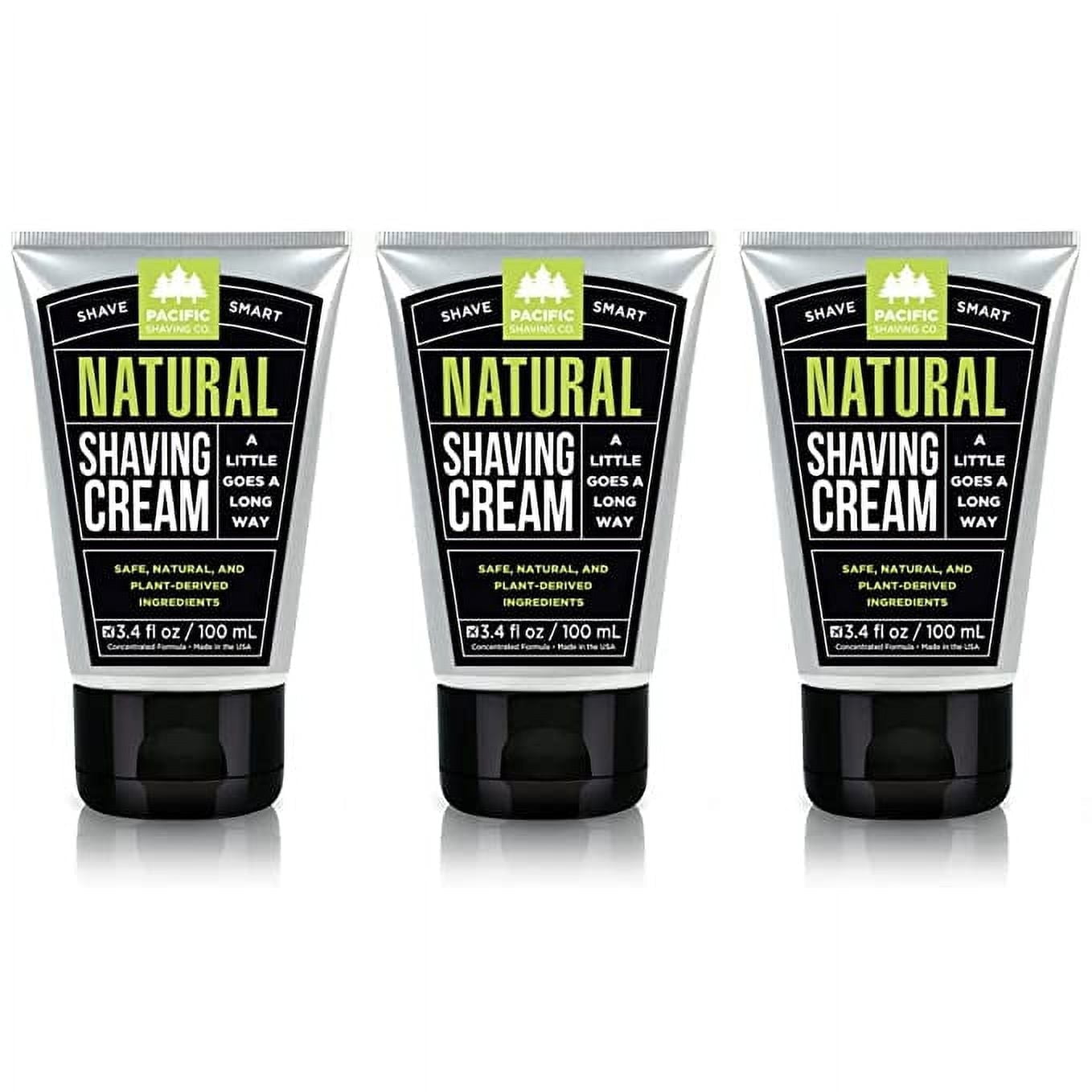 Pacific Shaving Company Natural Shaving Cream with Shea Butter for Men ...