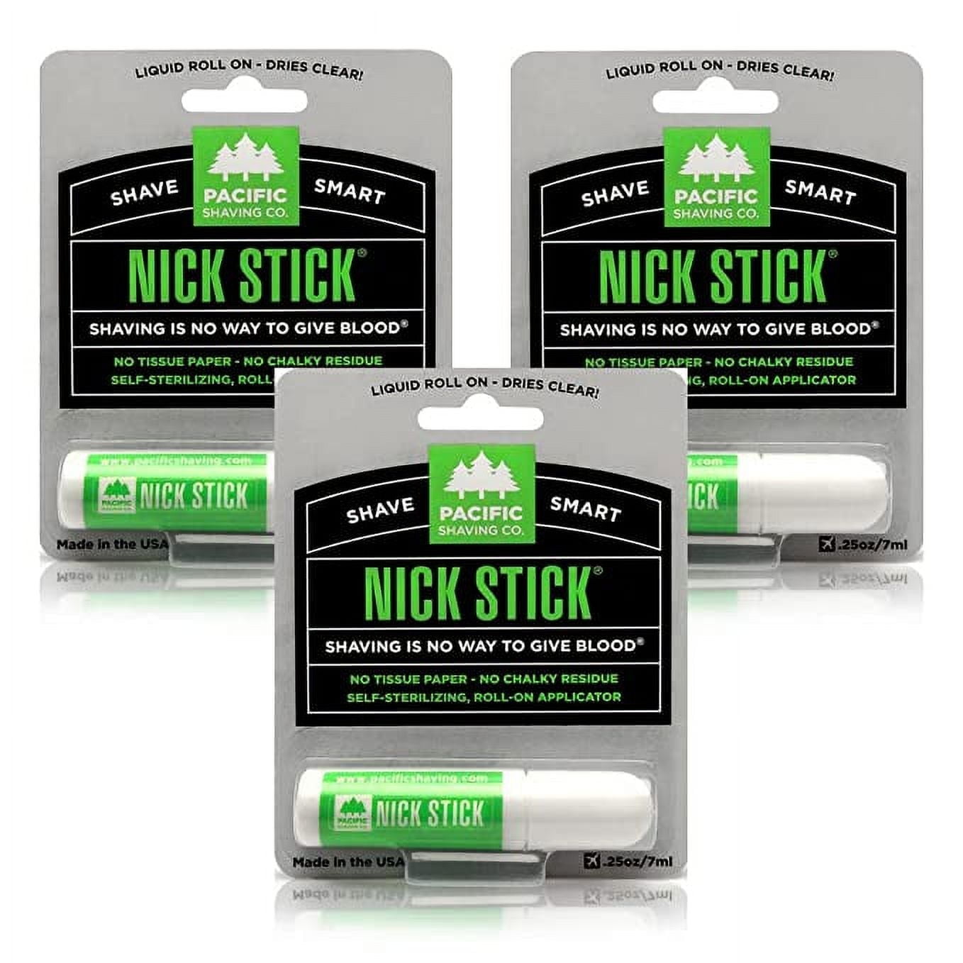 Pacific Shaving Company Nick Stick Liquid Roll-On with Vitamin E & Aloe ...