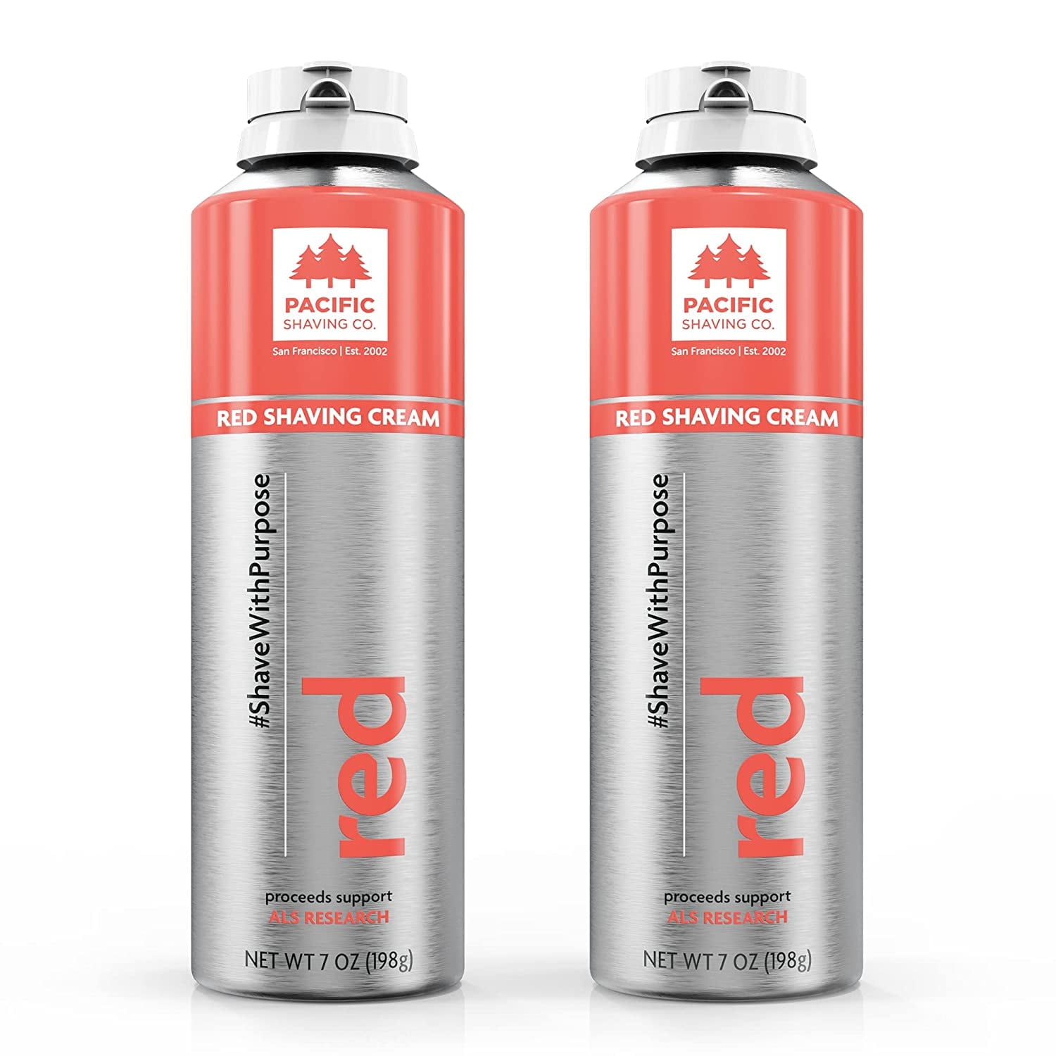 Pacific Shaving Company Red, Colorful, Foamng Shave Cream for Men ...