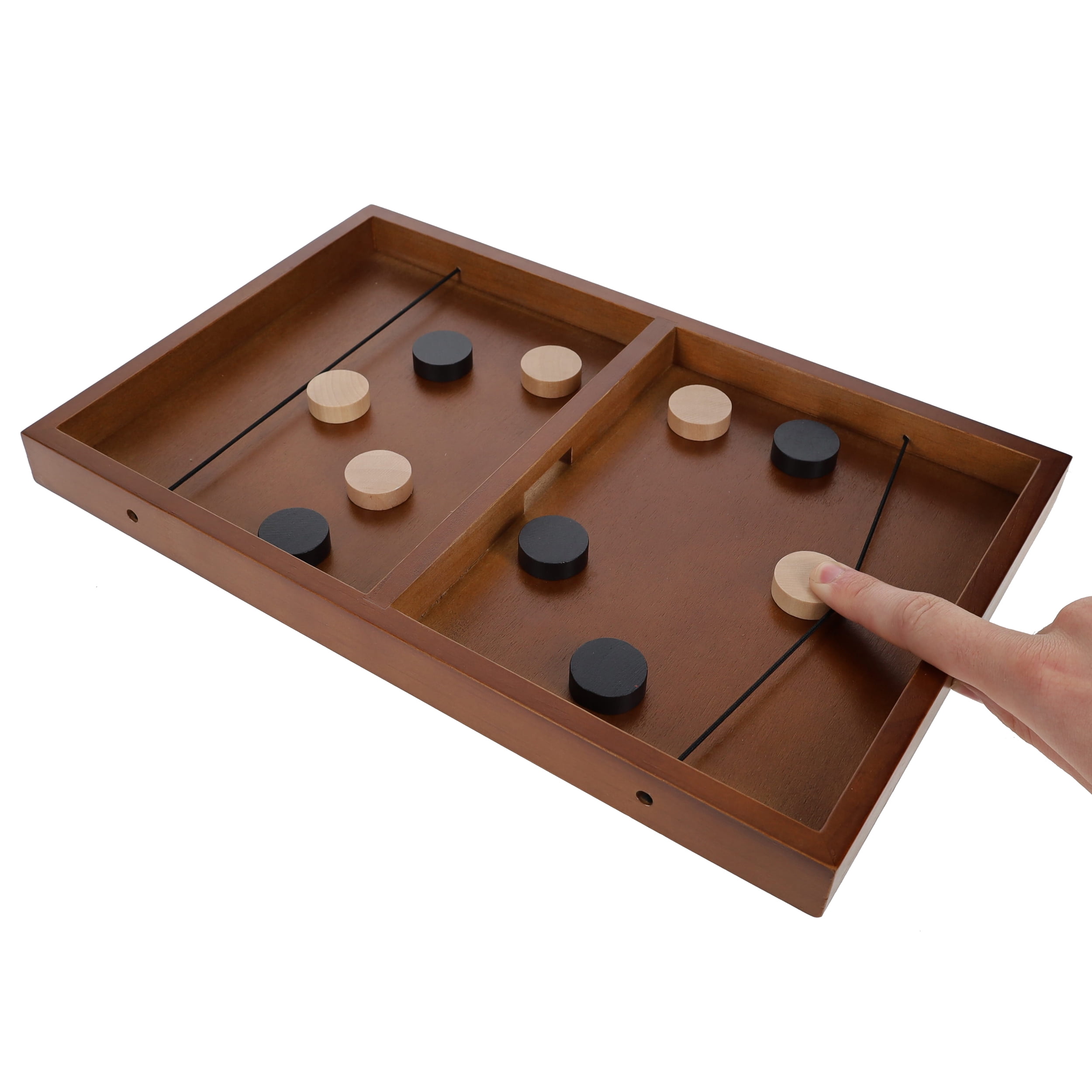 Pacific Shore Games Wooden Sling Puck Game - Walmart.com