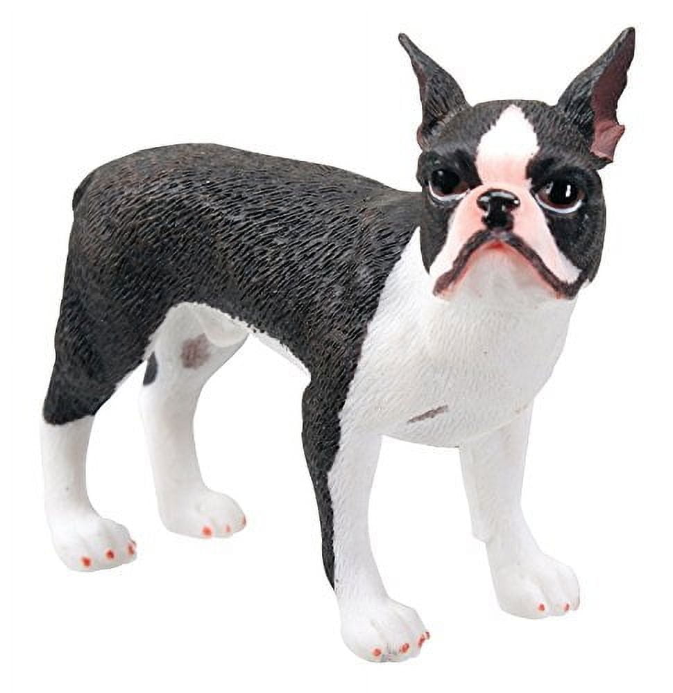 Pacific Trading Boston Terrier Figurine 2.7 Inch Black and White ...