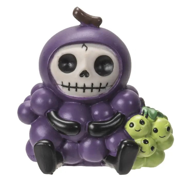 Pacific Trading Furrybones Budo Grapes Skeleton Figurine 3 Inch ...