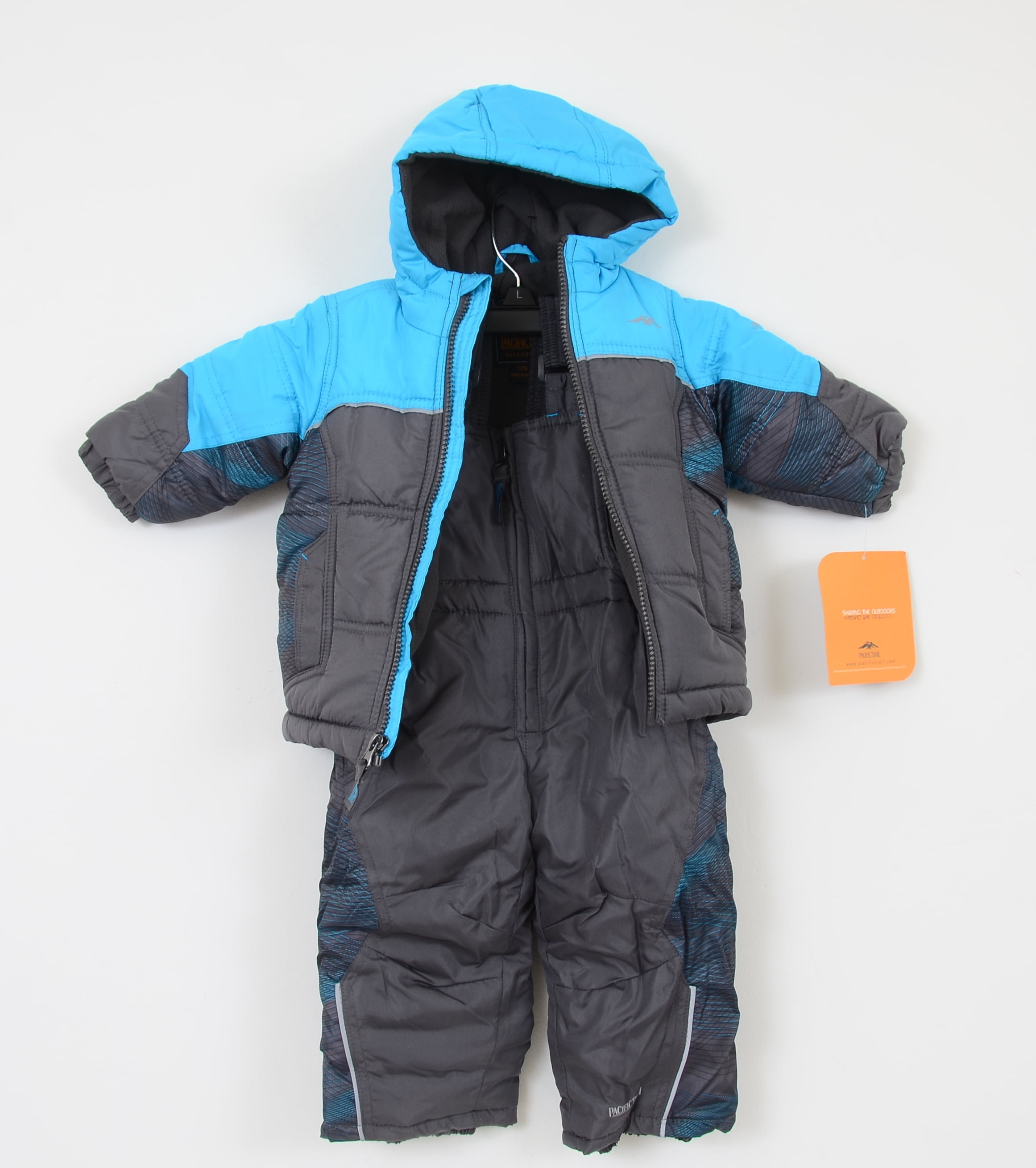 Pacific Trail 12 Months Blue 2 Piece Winter Snow Suit Jacket Coat w ...