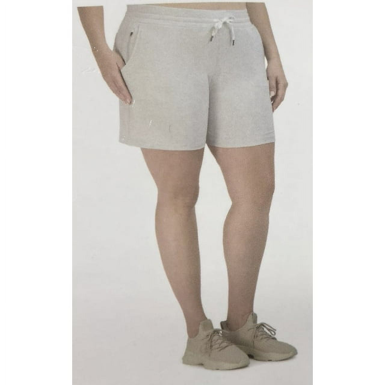 Pacific Trail Womens Shorts Micro Heather Gray Medium - Walmart.com