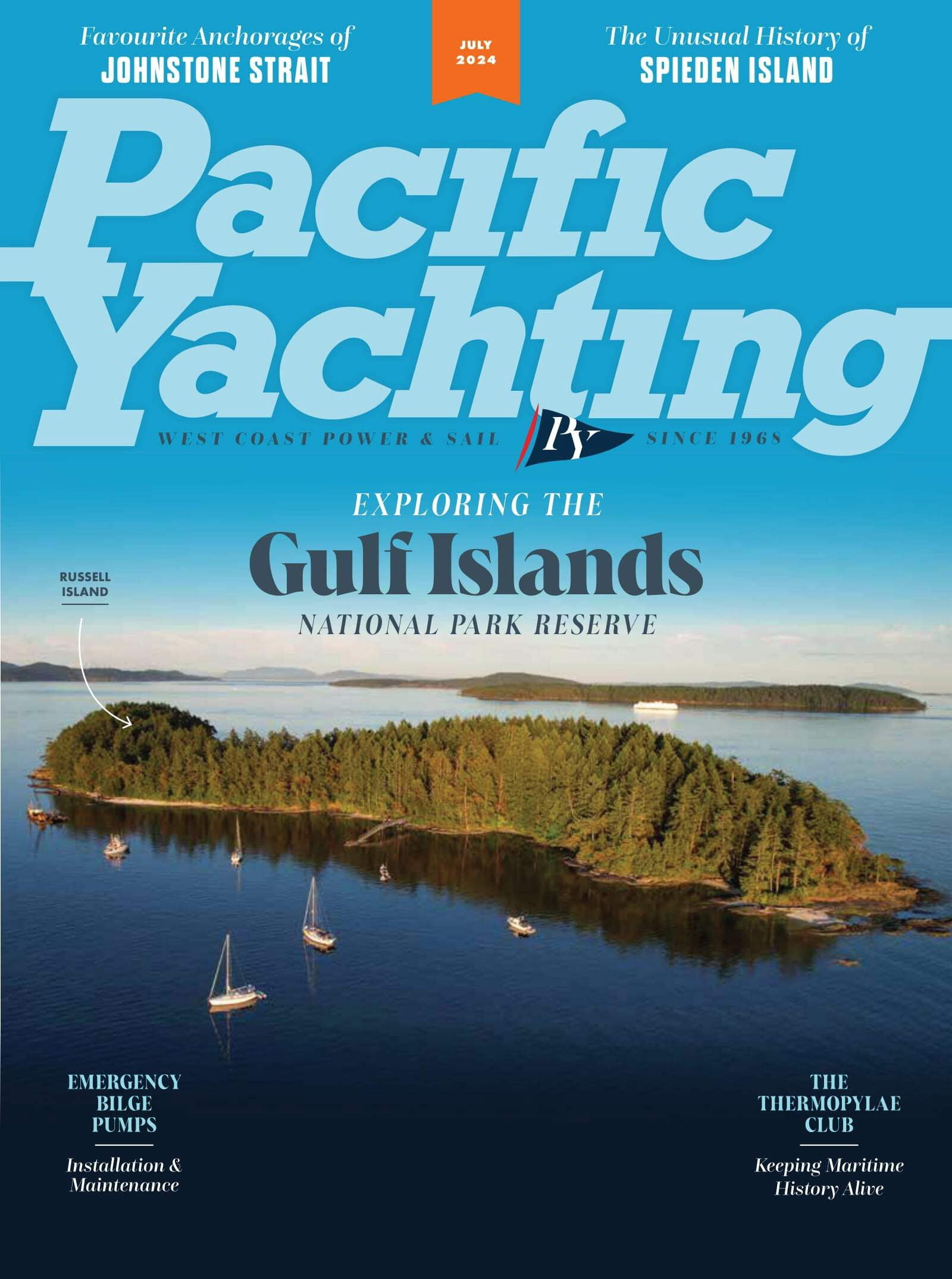 Pacific Yachting - July 2024: The Unusual History Of Spieden Island ...