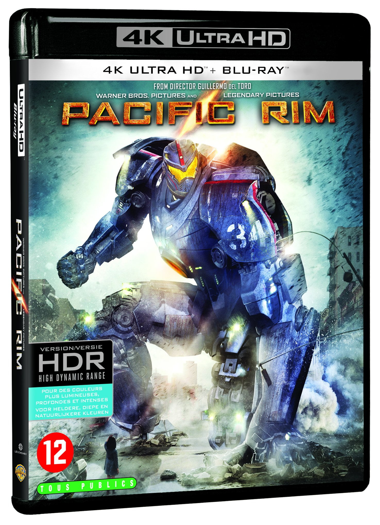 Pacific rim (4K Ultra HD) Charlie Hunnam Diego Klattenhoff Idris Elba ...