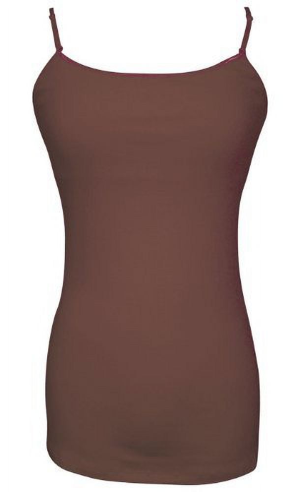 Pacificplex Womens Stretch Cotton Camisole Tank Top