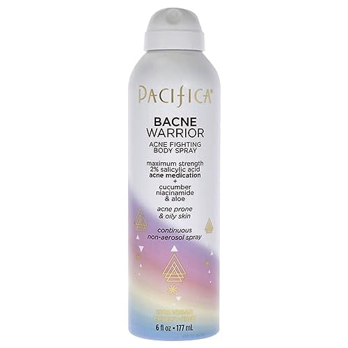 Pacifica Beauty Bacne Warrior Acne Fighting Body Spray for Body and ...