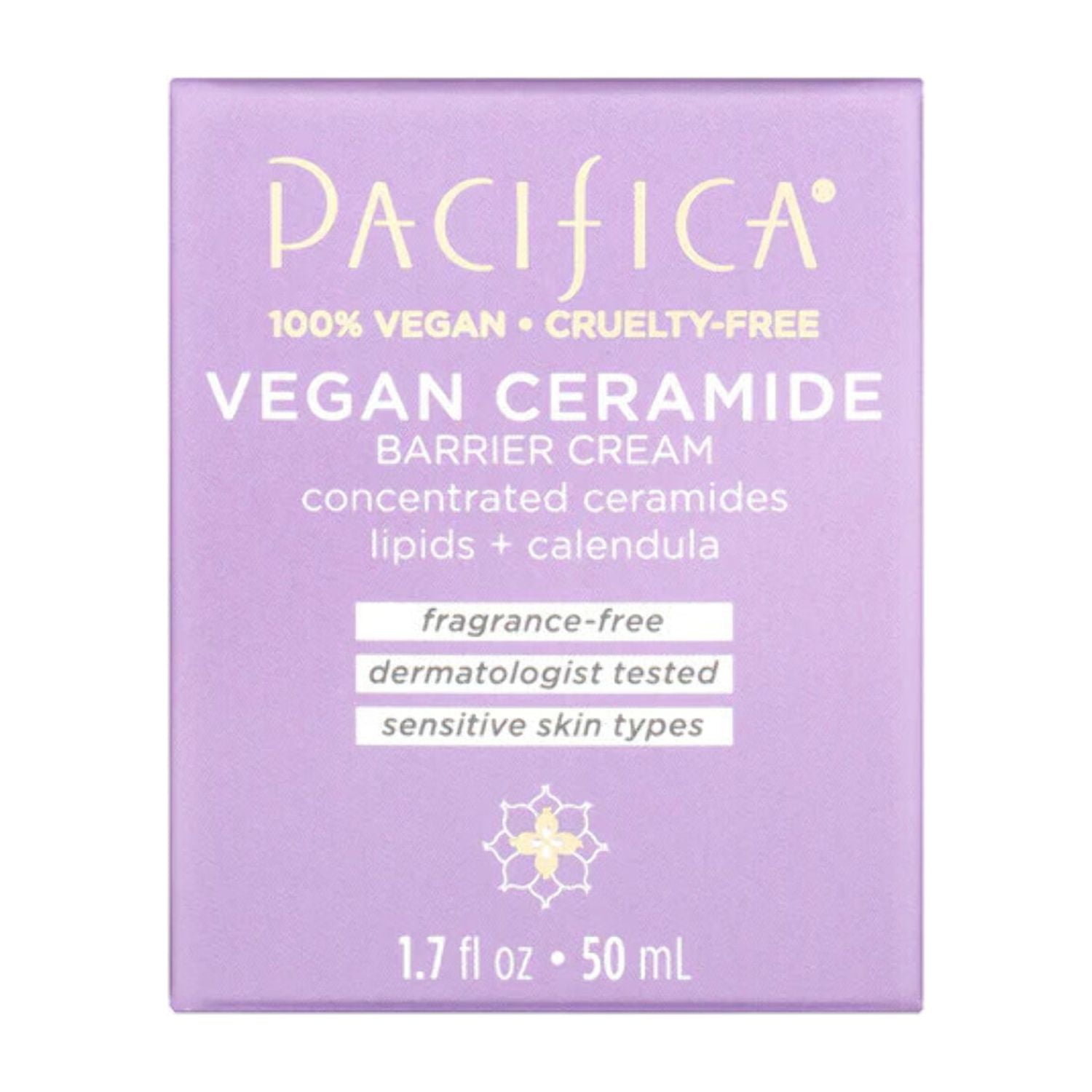 Pacifica Beauty Vegan Ceramide Facial Moisturizer, Barrier Face Cream 1 ...