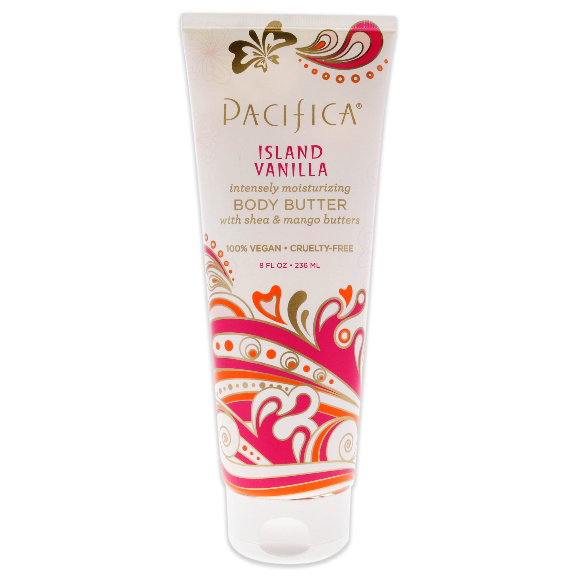 Pacifica Body Butter - Island Vanilla, 8 oz Body Butter - Walmart.com
