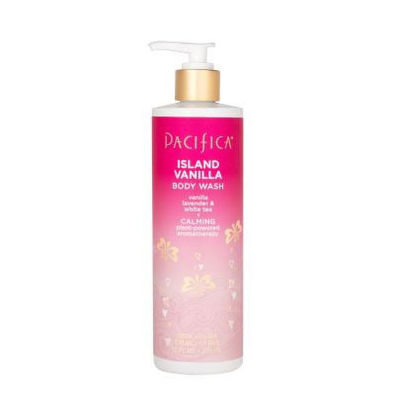 Pacifica Body Wash - Island Vanilla 12 oz Body Wash - Walmart.com