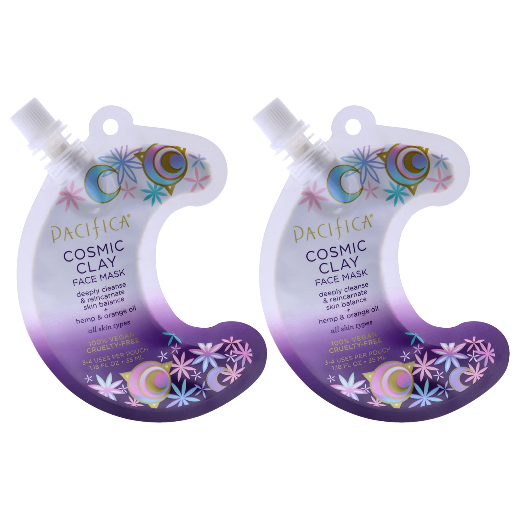 Pacifica Cosmic Clay Face Mask - Walmart.com